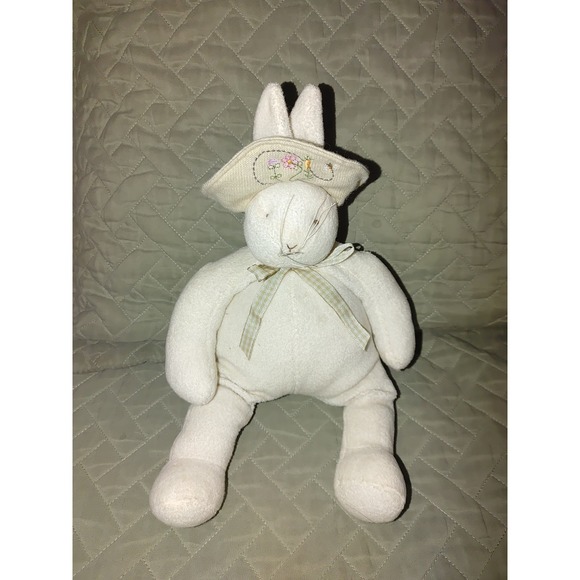 Hallmark | Toys | Hallmark Bunnies By The Bay Rabbit With Bonnet Hat ...